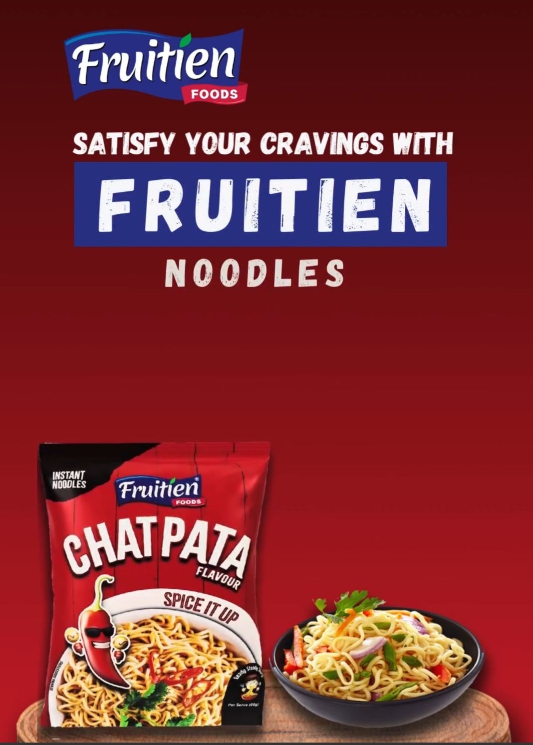 Fruitien Noodles Chat Pata - 35G ( Pack of 12) | Daraz.pk