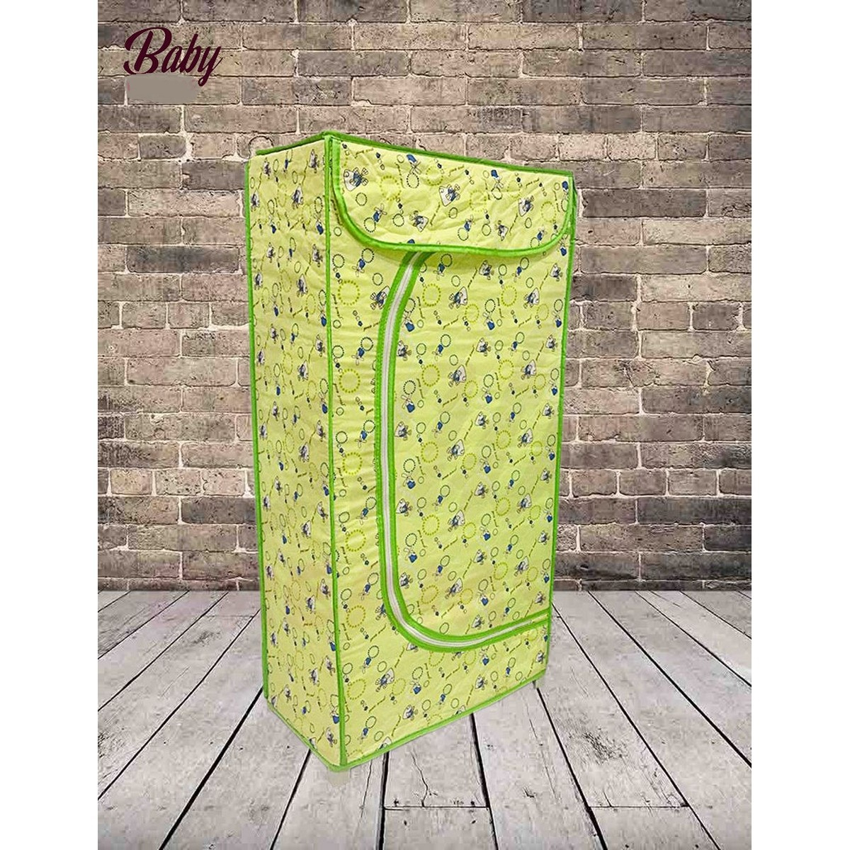 Mama Love 3 Shelves Folding Wardrobe Almari For Kids - SKS-F023 | Daraz.pk