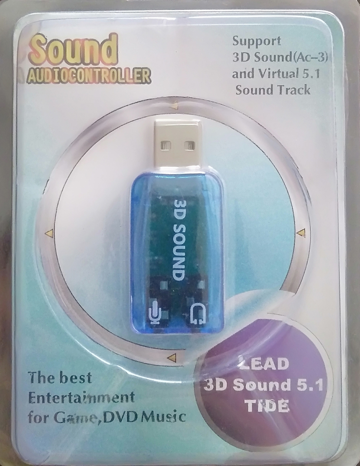 USB Sound Adopter 2.0 Virtual 7.1 Channel Audio Sound Card Adapter for PC/Laptop | Daraz.pk