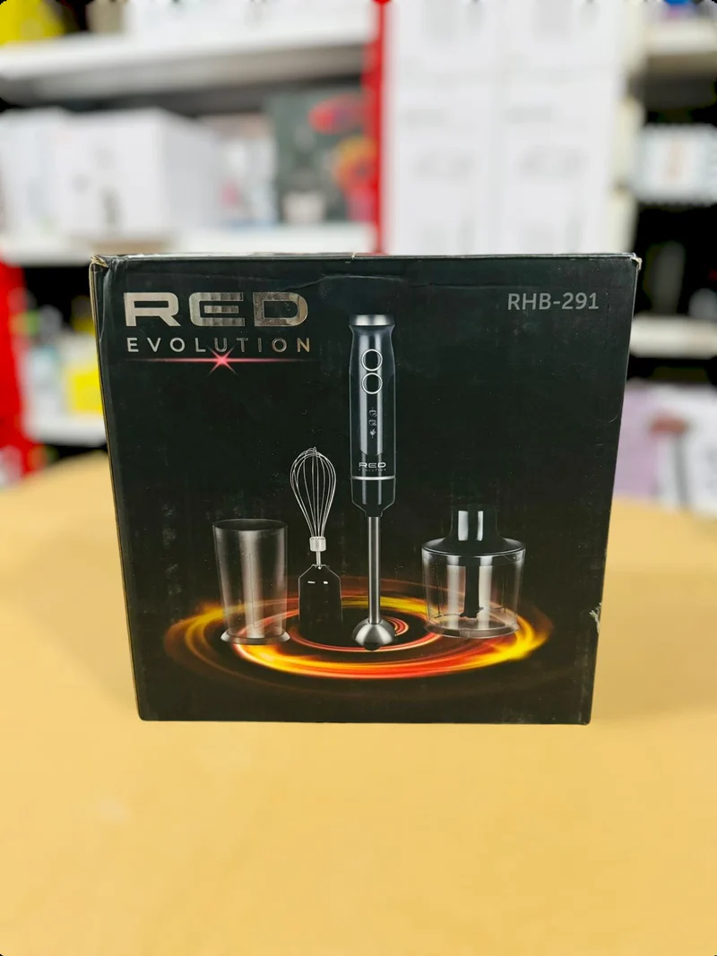 Red Evolution 4-in-1 Hand Blender with 1300W Max Power, 800W Rated ...