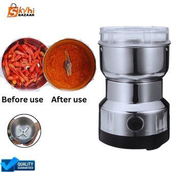 Stainless Steel Grinder For Coffee beans, Spice & Juicer Grinder ...