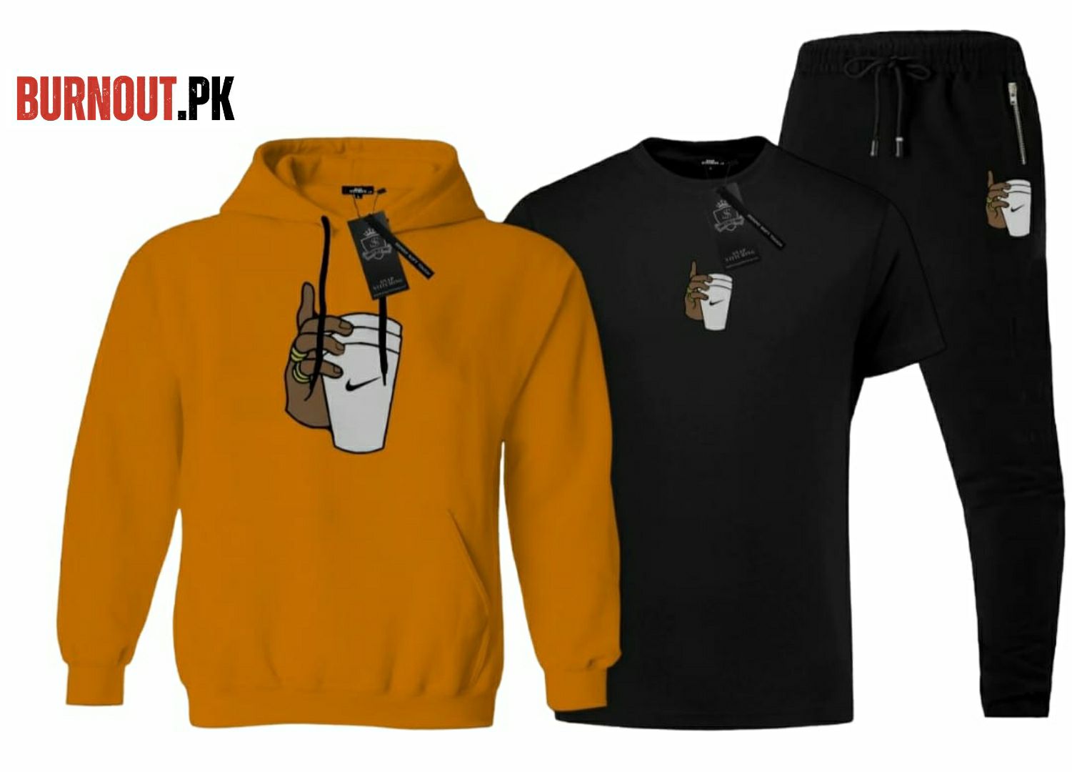 New Trendy winter collection PRINTED 3 pcsTrack suit for mens | Daraz.pk