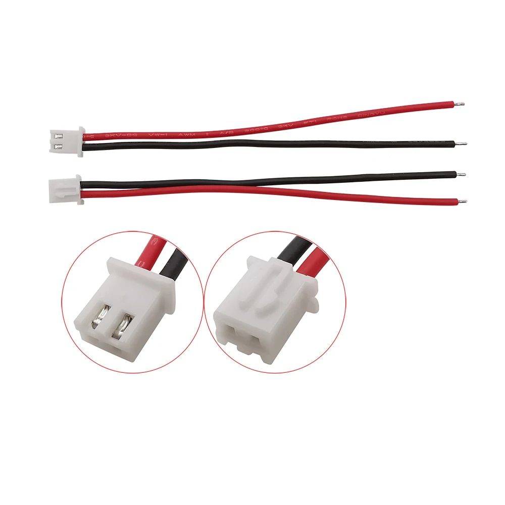 10Pcs 100mm JST-XH 1S 2S 3S 4S 5S 6S 7S Connector Plug Balancer Cable ...