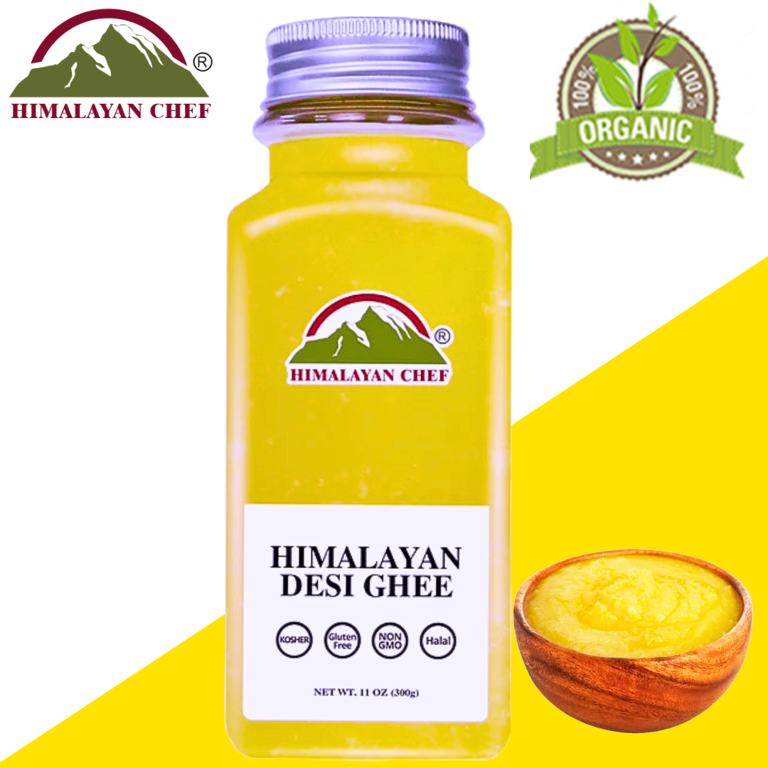 Himalayan Chef Organic Desi Ghee 300g 100% Pure Desi Ghee Fresh ...