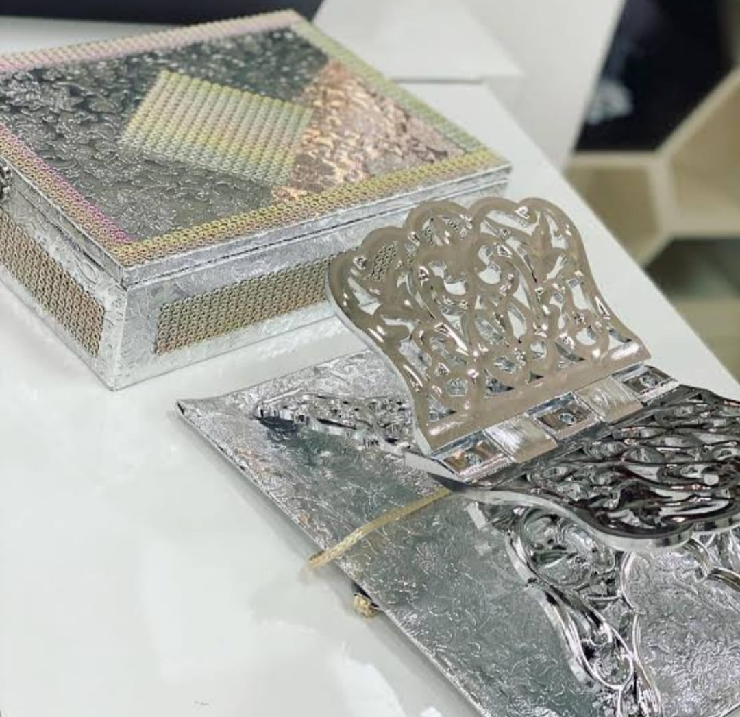 Plastic Rail Quran Box Fancy Quran Pak Box velvet quran box | Daraz.pk