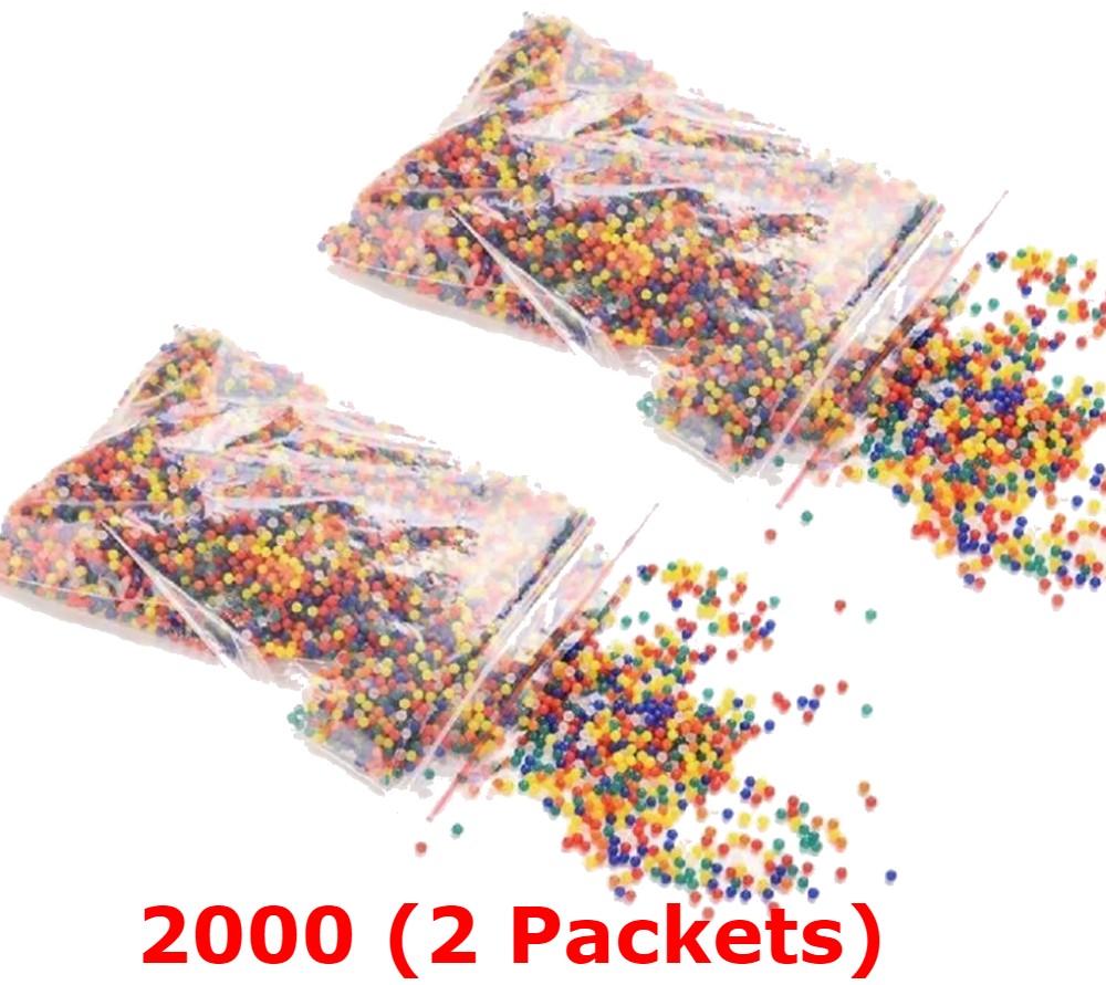 2000 Pcs Multi Colored Orbeez Balls/ Water Expanding Jel Soft Crystal ...