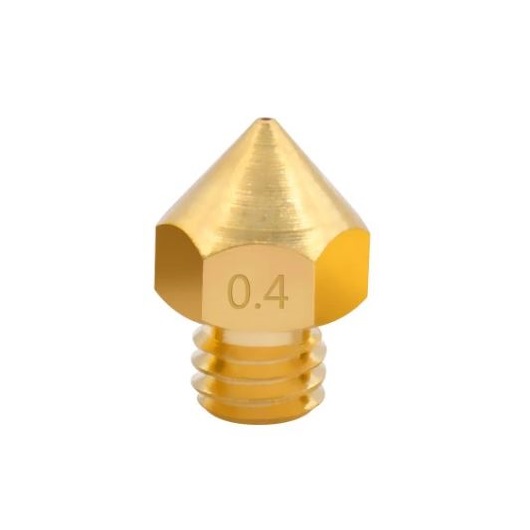 3D Printer MK8 Brass Nozzle M6 Screw Threaded Upgrade More Capacity ...