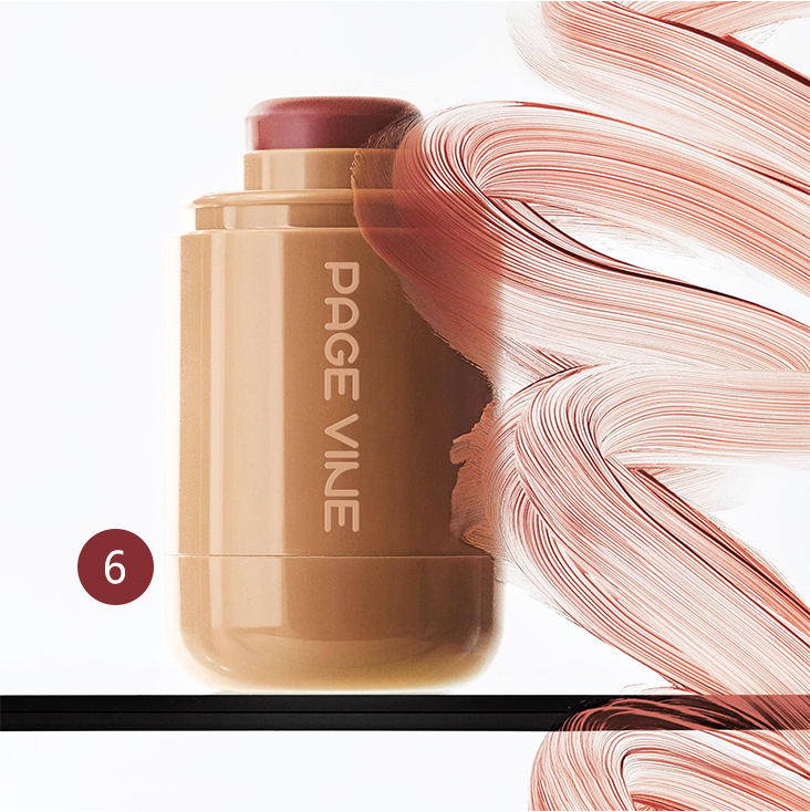 Blush Stick 3-in-1 Cheek Lip Tinted Moistured Blush Stick Silky ...