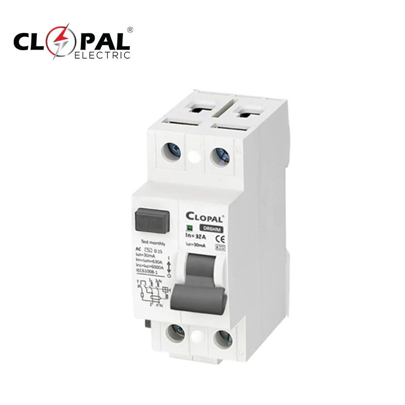 Clopal Earth Leakage Safety Protection Circuit Breaker 2 Pols 20A, 32A ...