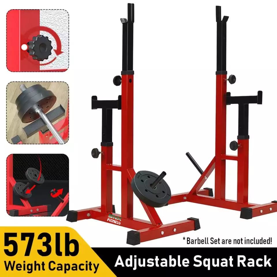 Multifunction Barbell Squat Stand Split Barbell Rack Adjustable Body ...