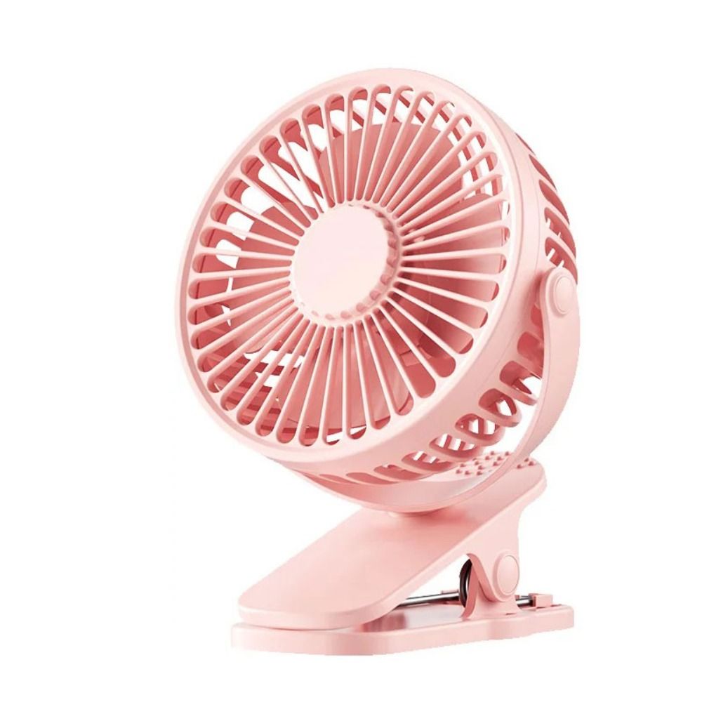 Small Cooling Ventilador Portable Handheld Clip Fan USB Mini Electric ...