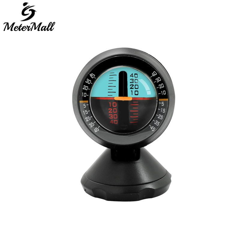 MeterMall Automotive Inclinometer, Car Inclinometer Slope Gauge Balance ...