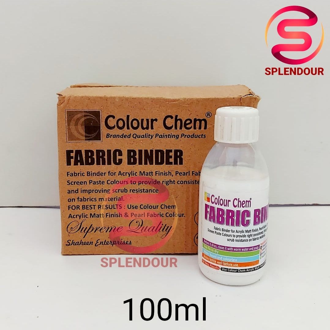 Colour Chem 100ml Fabric Binder pure UD fabric binder use for blocks ...