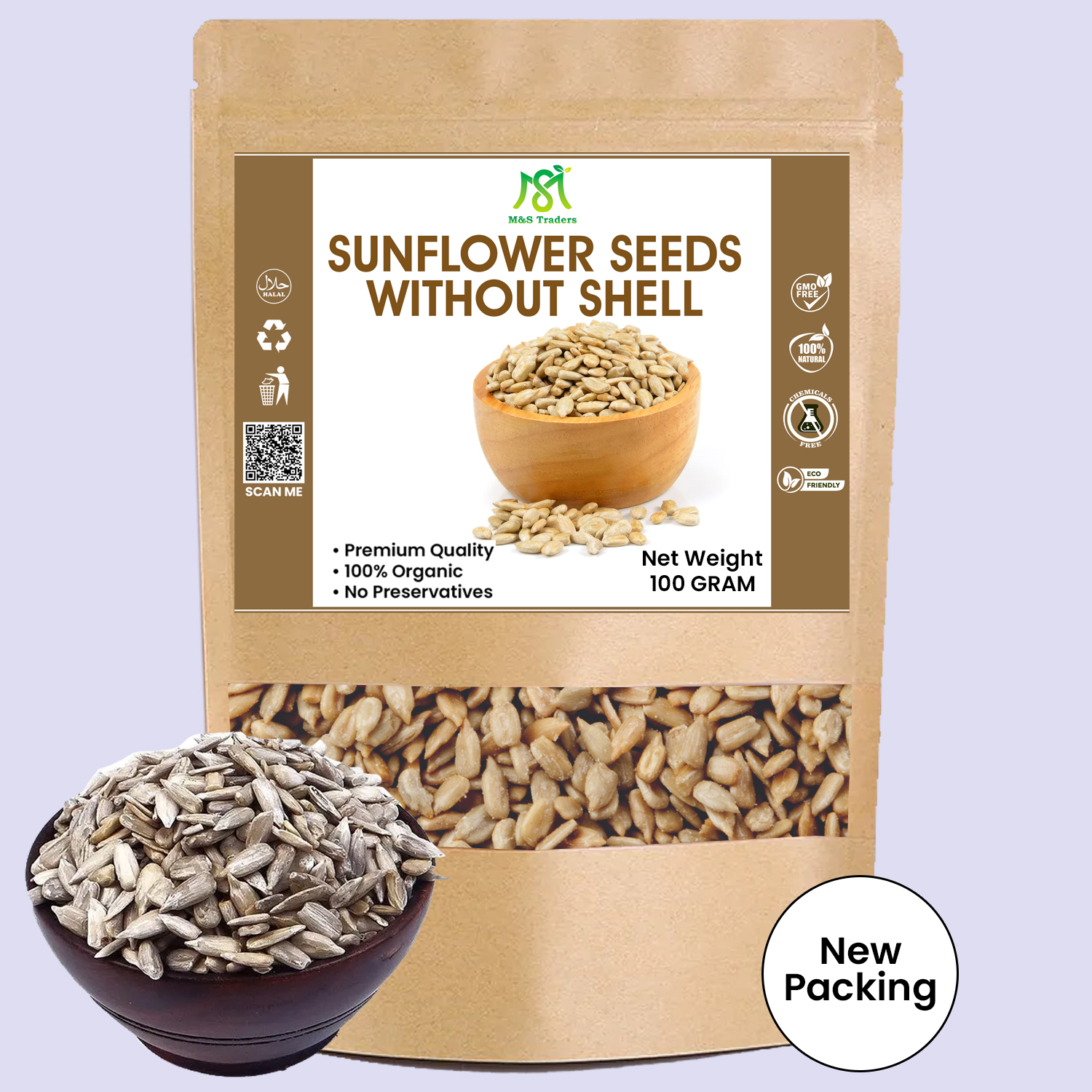 Sunflower Seeds Without Shell For Eating | Daraz.pk