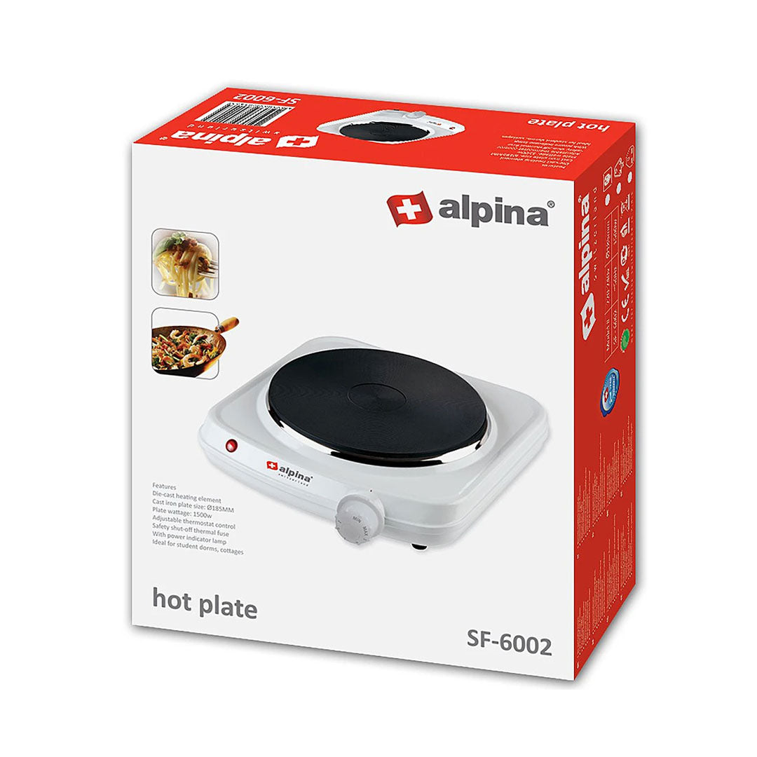 Alpina Single Hot Plate SF-6002 - 1500W | Daraz.pk