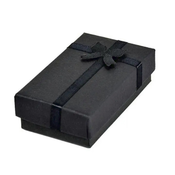 Gift Box | Packing Box in Black Color | Box For Necklace Pendants by MO ...
