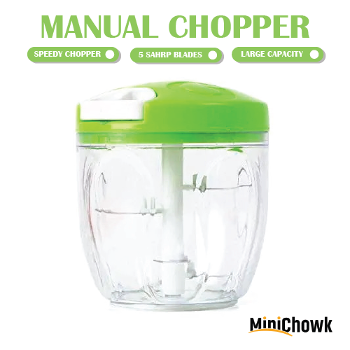 Manual chopper - manual chopper 5 blades, manual speedy chopper hand ...