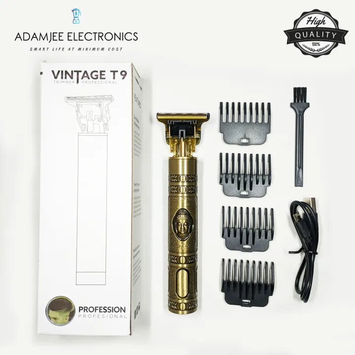 Dynamic Life- Original Vintage T9 Hair Trimmer Metal body USB ...