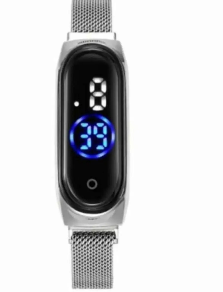 Digital led watch magnet chain for girls and boys | Daraz.pk