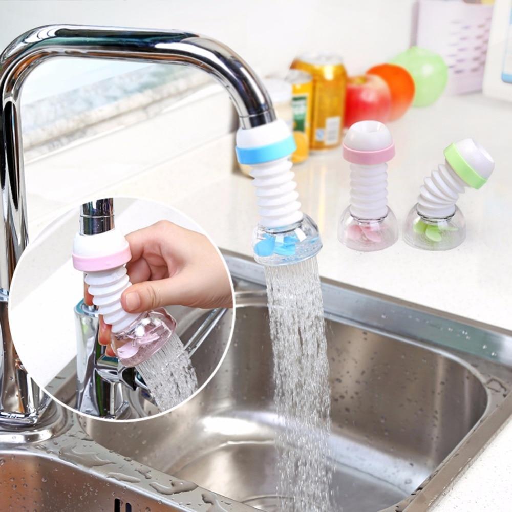 360 Rotary Water Saving Kitchen Faucet Shower Head Bathroom Faucet ...