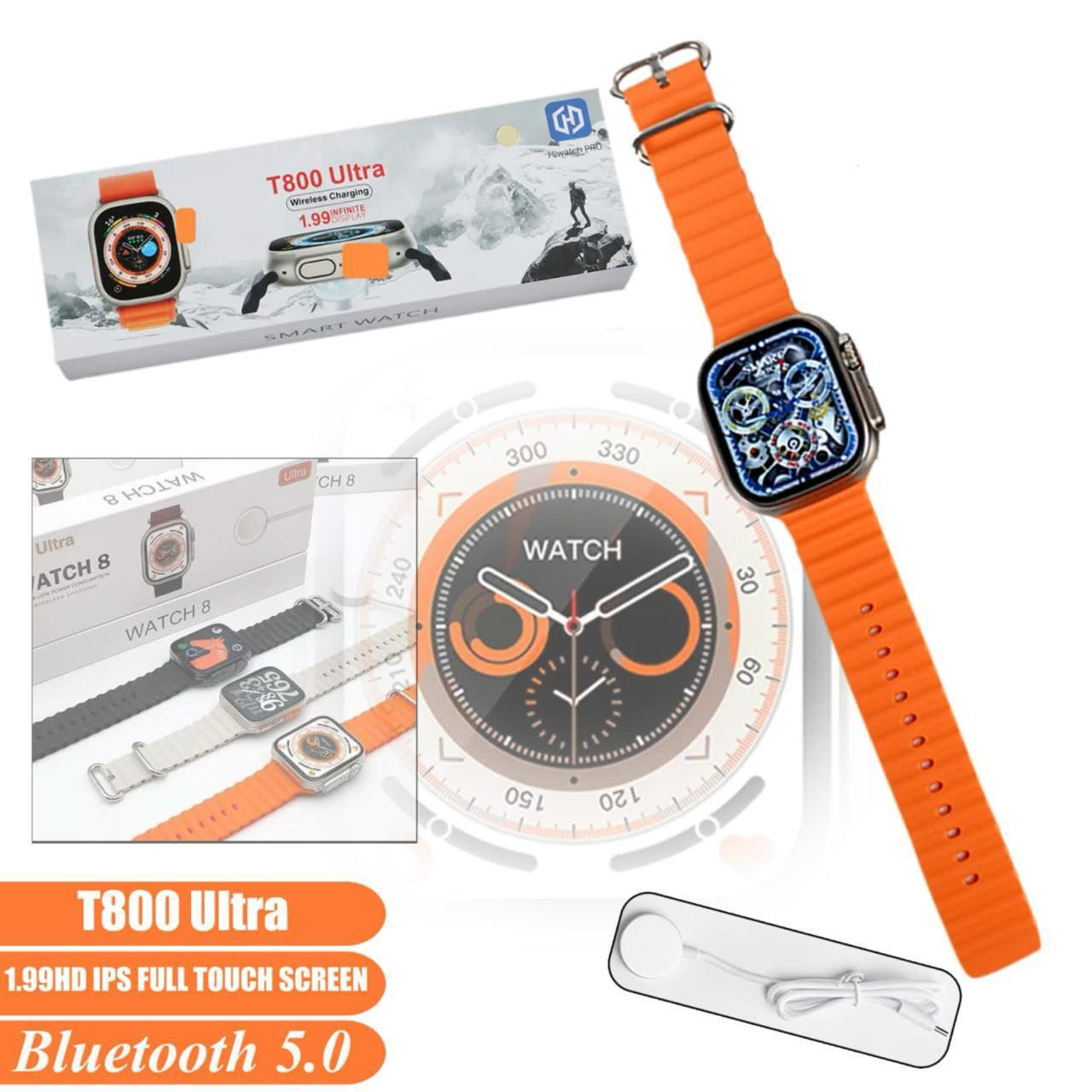 T800 ultra smart watch 81.99 mm LED series 8 Bluetooth Heart Rate Sleep ...