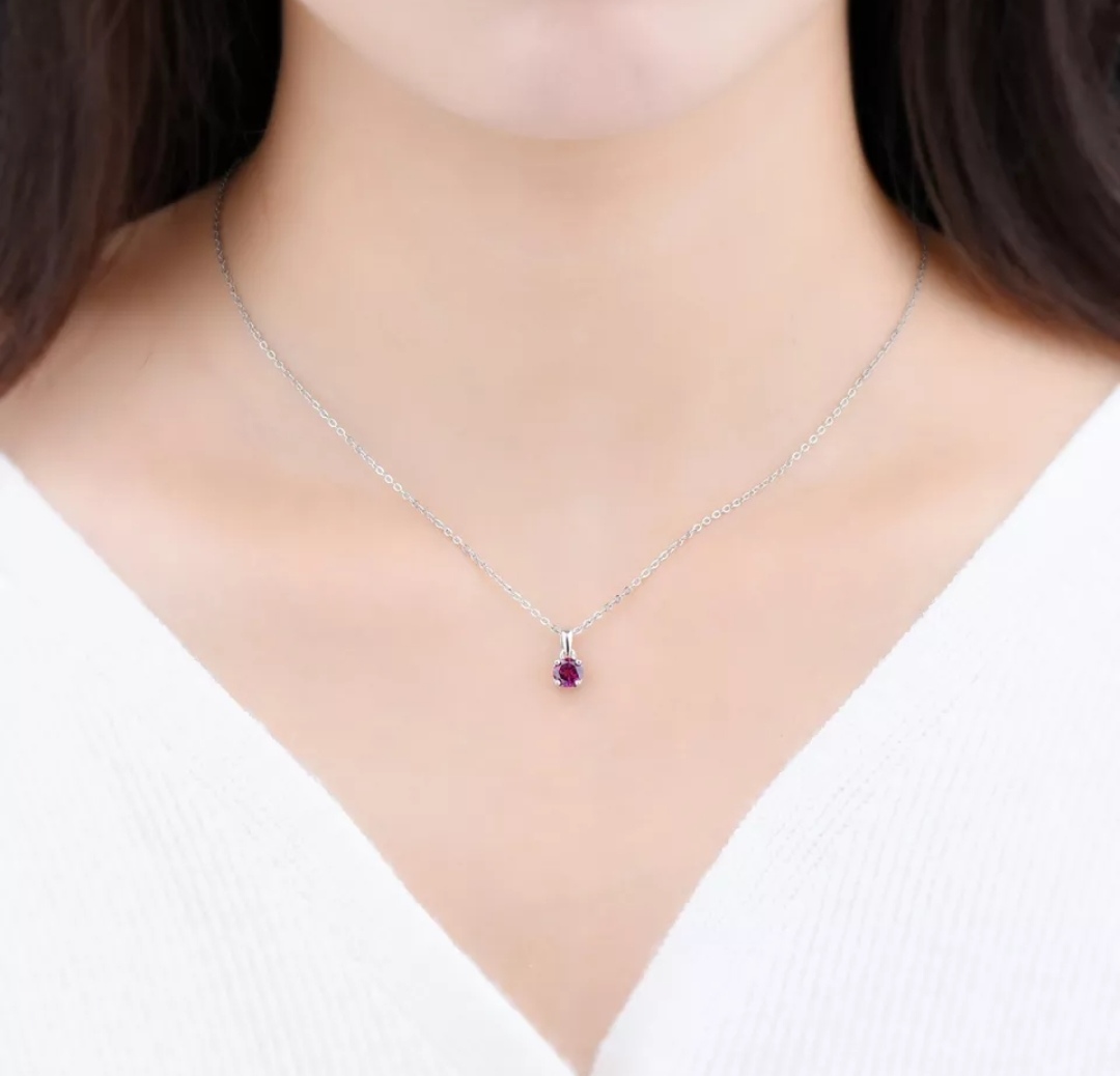 nwa Pendent Necklace for Girls and Women Silver steel Chain all ...