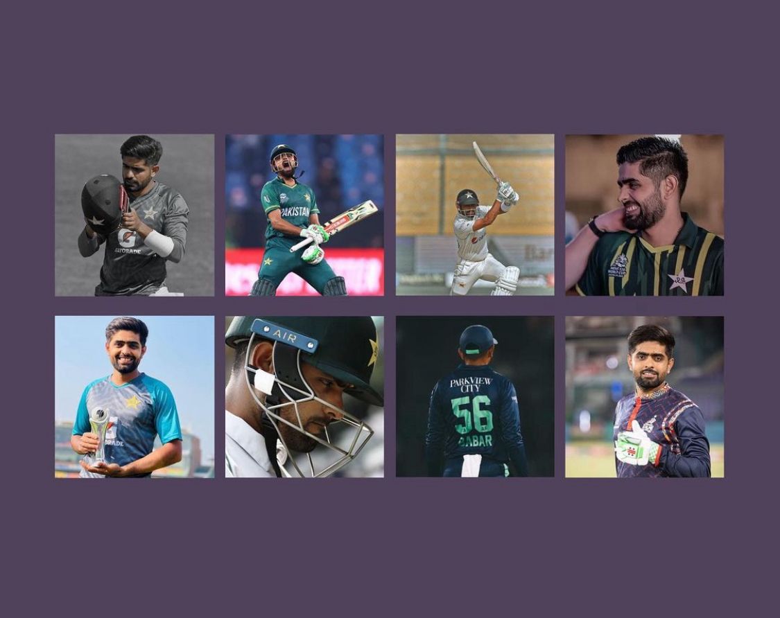 Babar Azam Sticker Pack - Water Proof Stickers | Daraz.pk