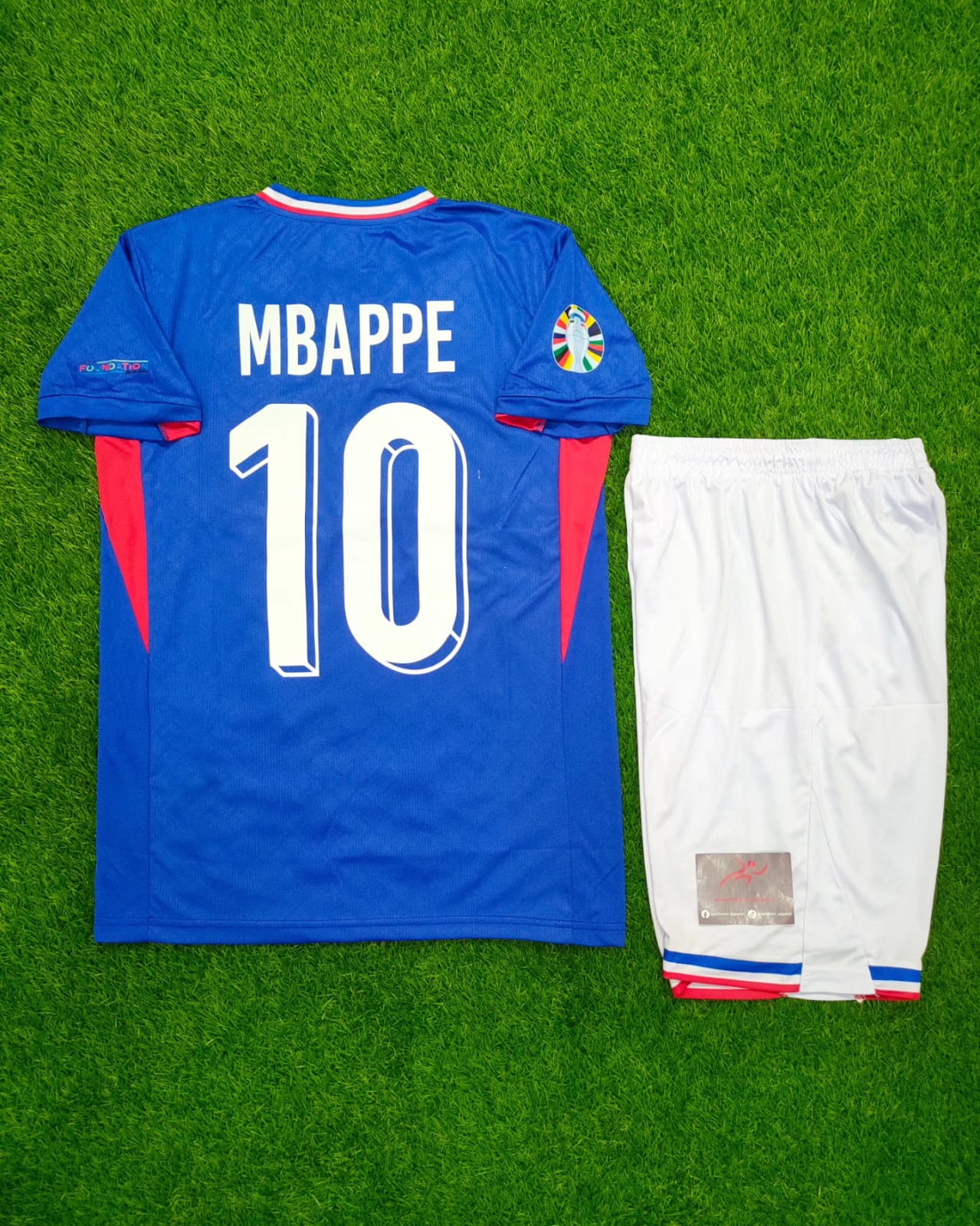 Mbappe France home kit, Football kits France Euro shirt, Mbappe 10 kit ...