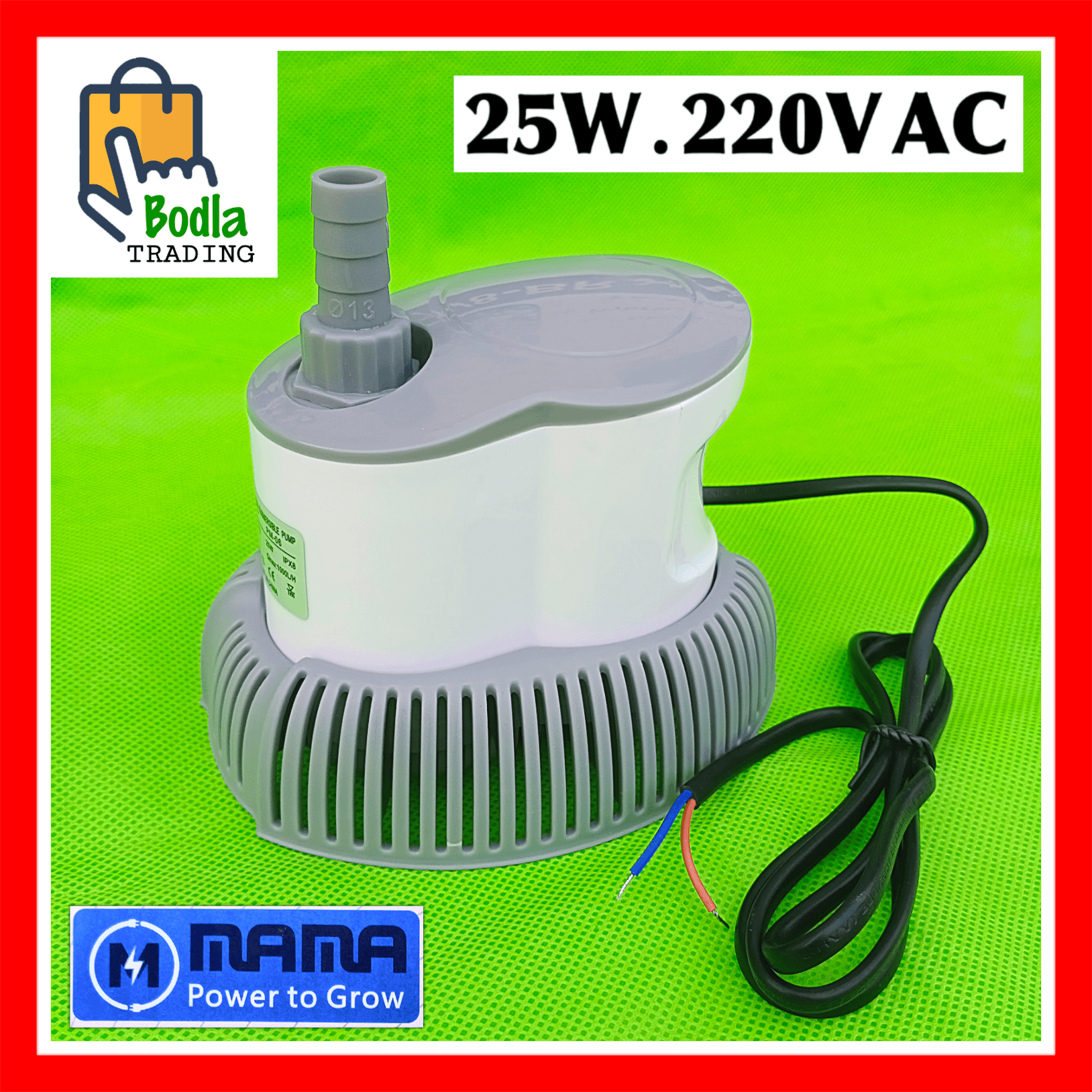 Air Cooler Water Pump 25W AC 220V Cooler Pump Submersible Pump Water ...