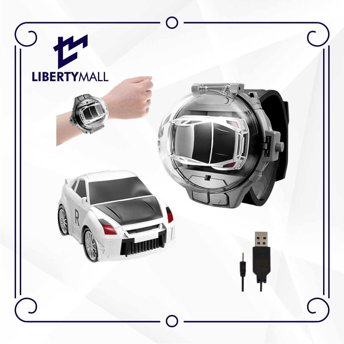 Liberty Mall Watch Mini Remote Control Car Toys RC Cute Cars Toy Best ...