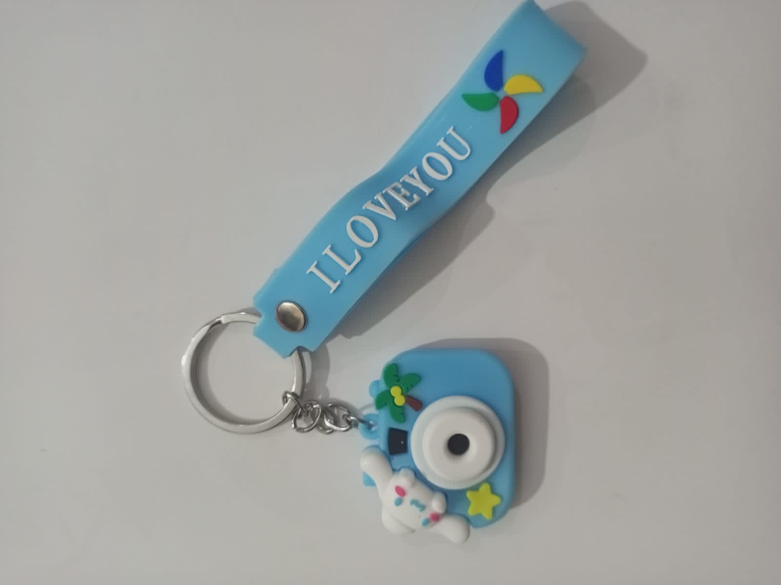 Cute Camera Lovely Keychain with strap silicon material high quality ...