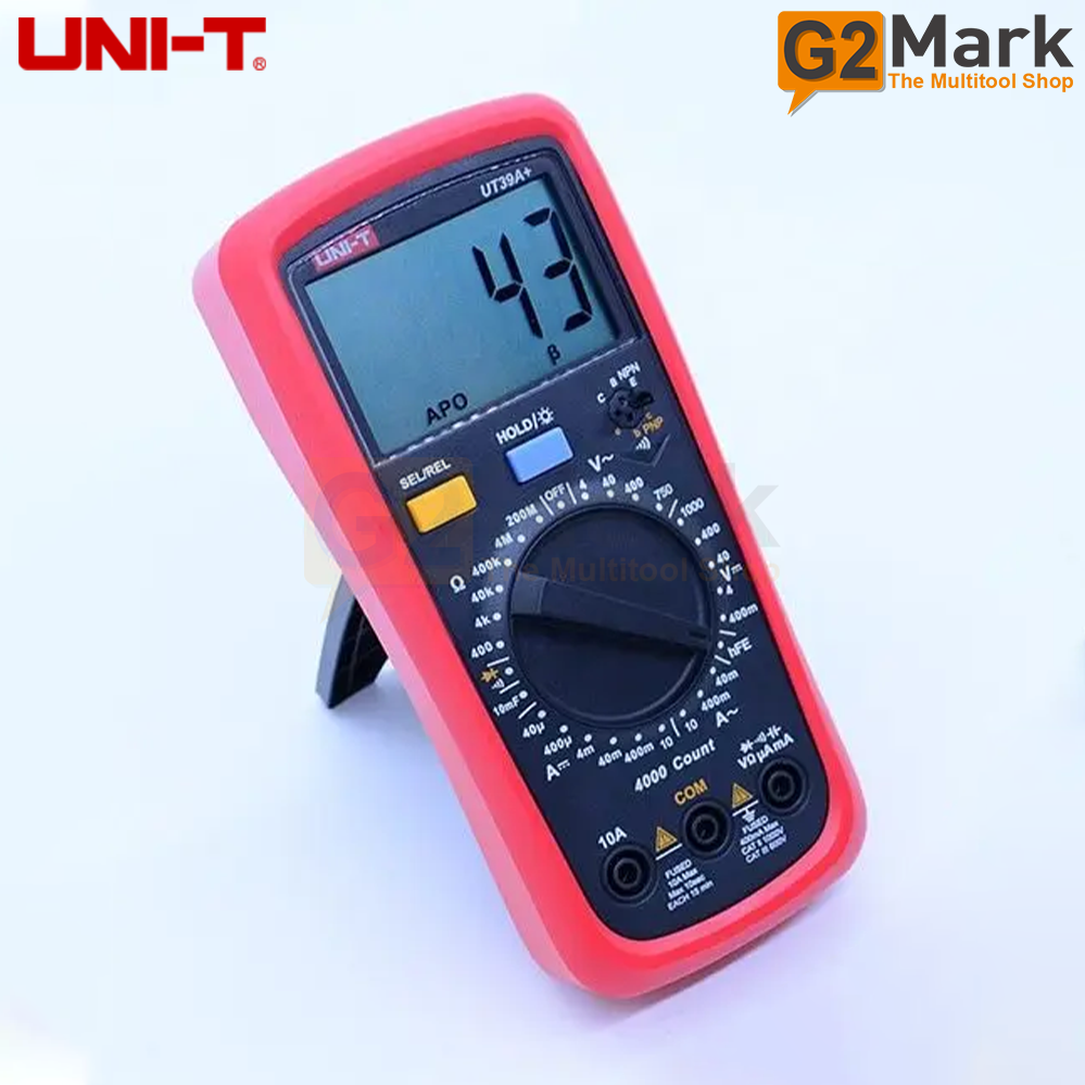 UNI-T UT39A+ Digital Multimeter with Resistance, Capacitance, Diode ...