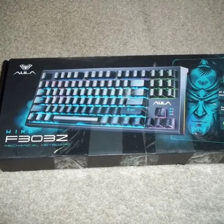 AULA F3050 Lightweight Dual Mode Wireless Mechanical Keyboard | Blue ...