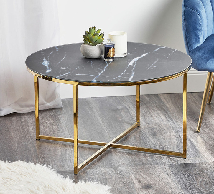 STM Cross Legs Style X Base Large Table CoffeeTable Center Table Living ...