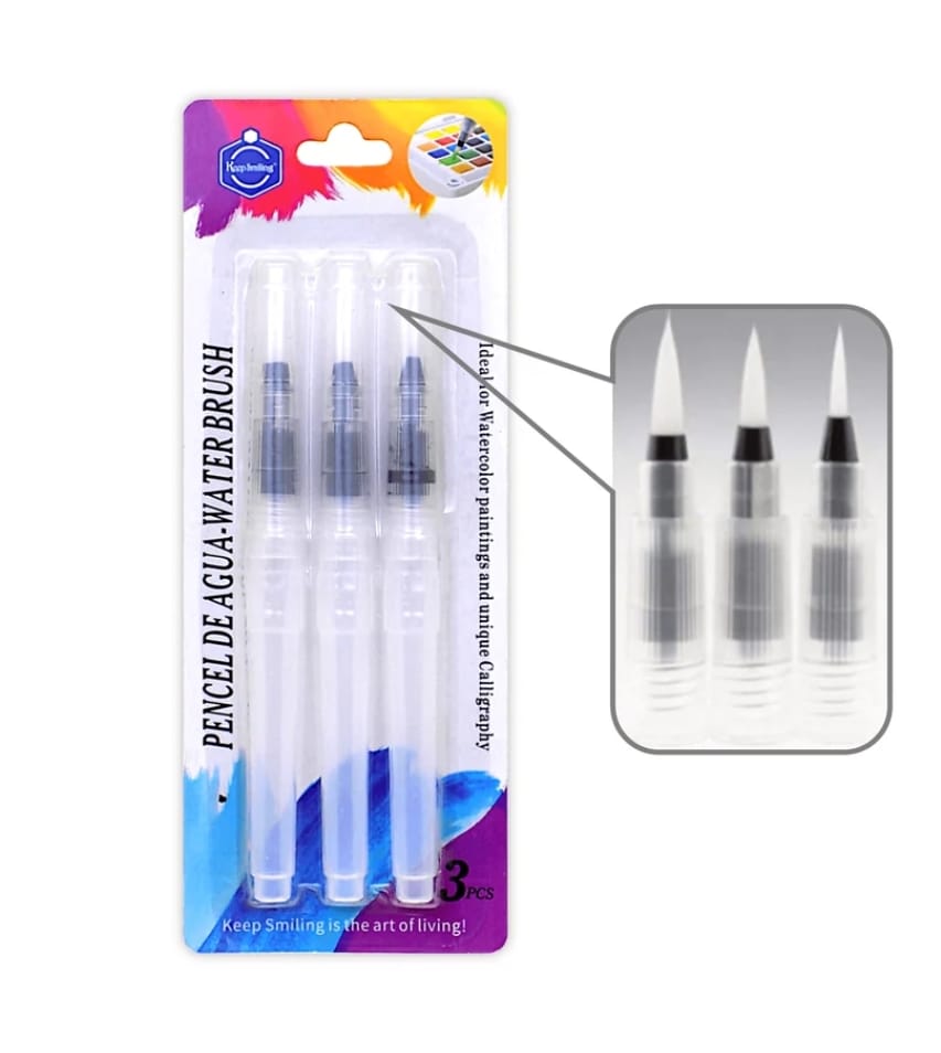 Refillable water colouring brushes set paint tank brushes, fancy ...