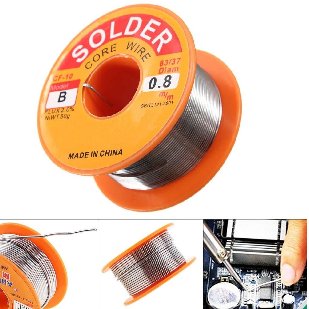 Roll paste Solder Wire Reel Solder Wire Tin 0.8Mm 100g Tin Lead Line ...