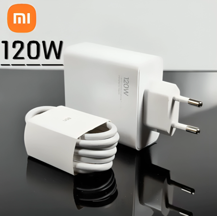 [Original] 120W USB Turbo Charger For Xiaomi 13 12T Pro Redmi Note 12 ...