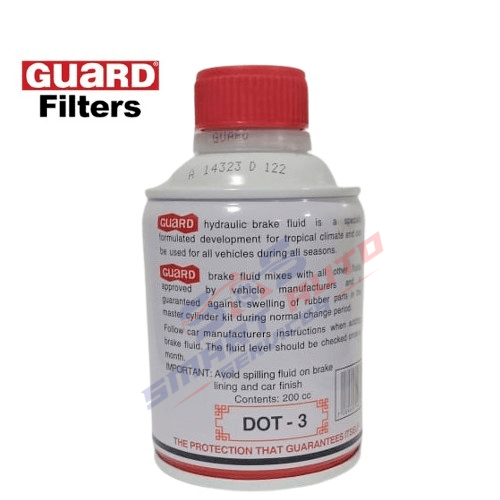 GUARD HYDRAULIC BRAKE FLUID DOT 3 | Daraz.pk