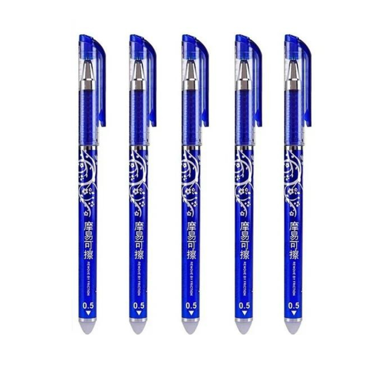 Erasable Pen Blue & Black Ink Ballpoint Pen for School | Blue & Black ...