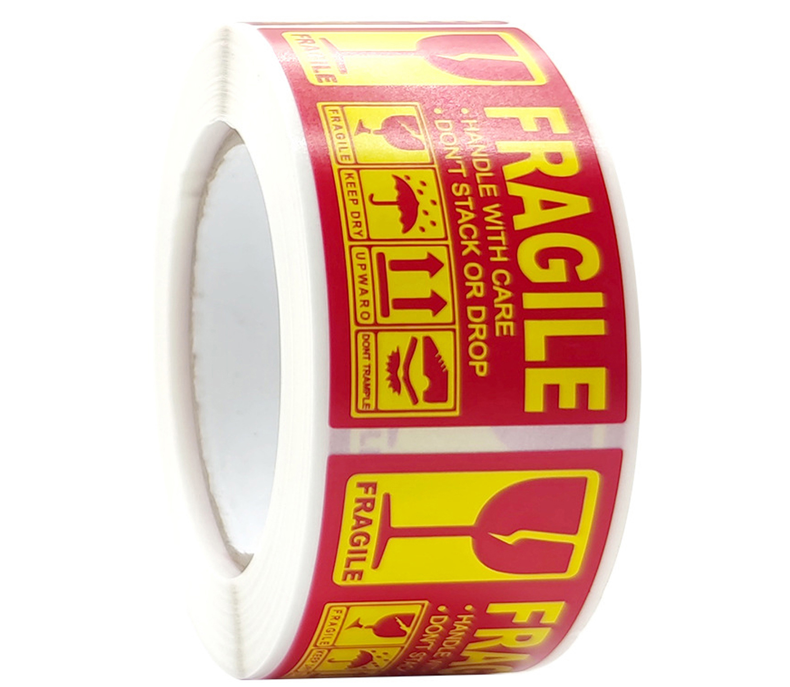 Fragile Warning Mark Sticker Scratch-Resistant Careful Handling Fragile ...