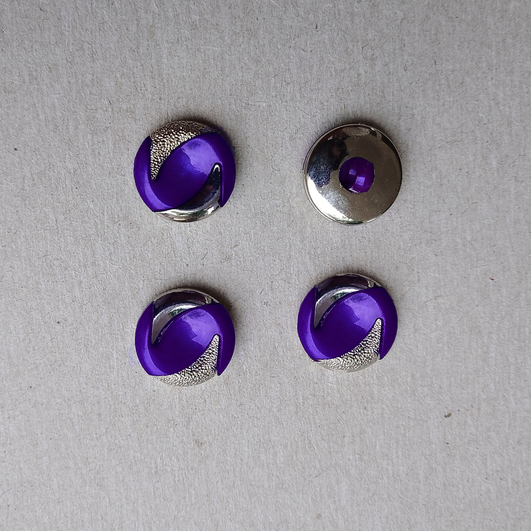 4-Pieces Pretty Fancy Decorative Buttons | Fancy Buttons for Men/Women ...