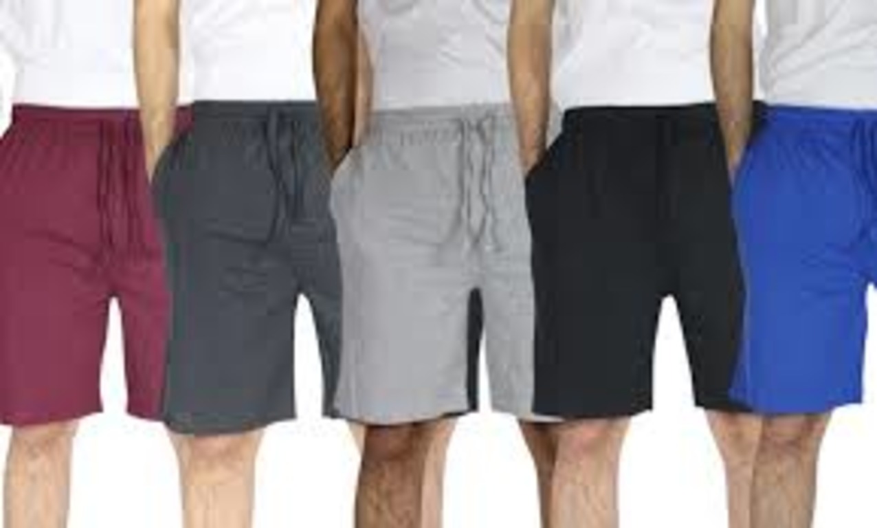 Summer Decent Pack of 4 Random Colors Jersey Short For Men | Daraz.pk