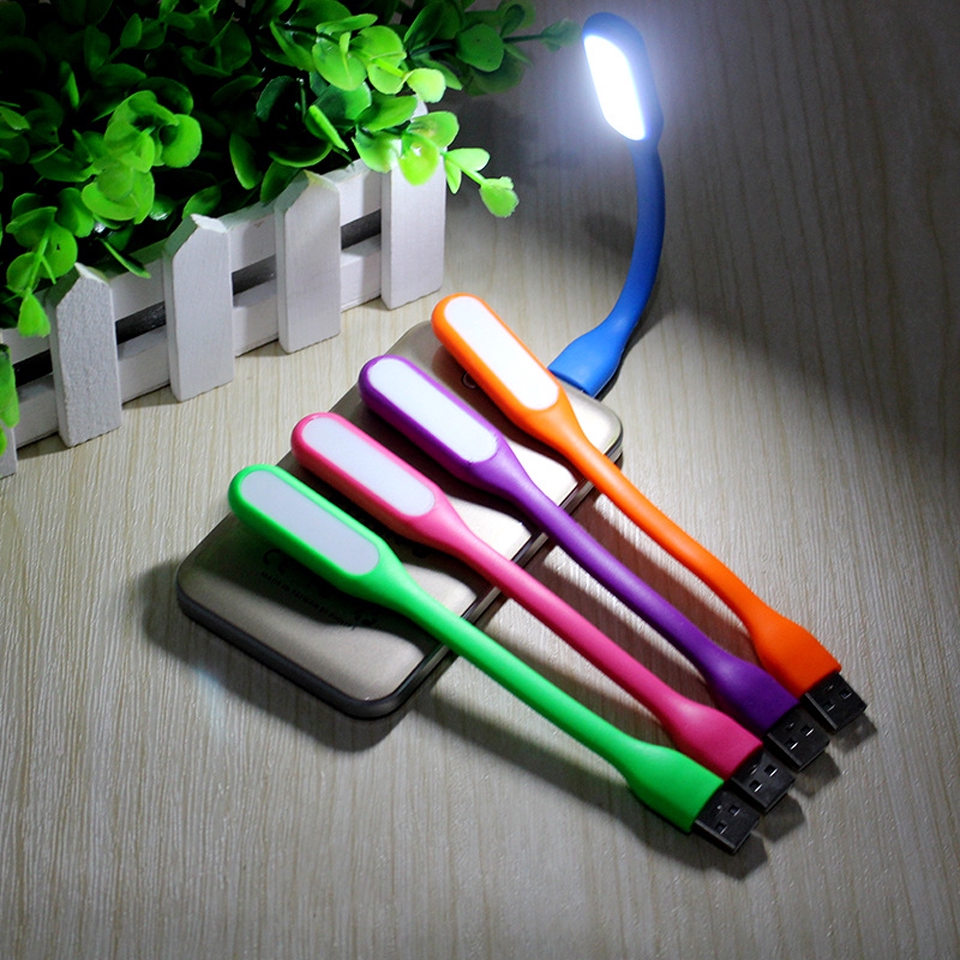 Mini USB LED Light, Adjustable Book Reading Lamp, Portable Night Lights ...