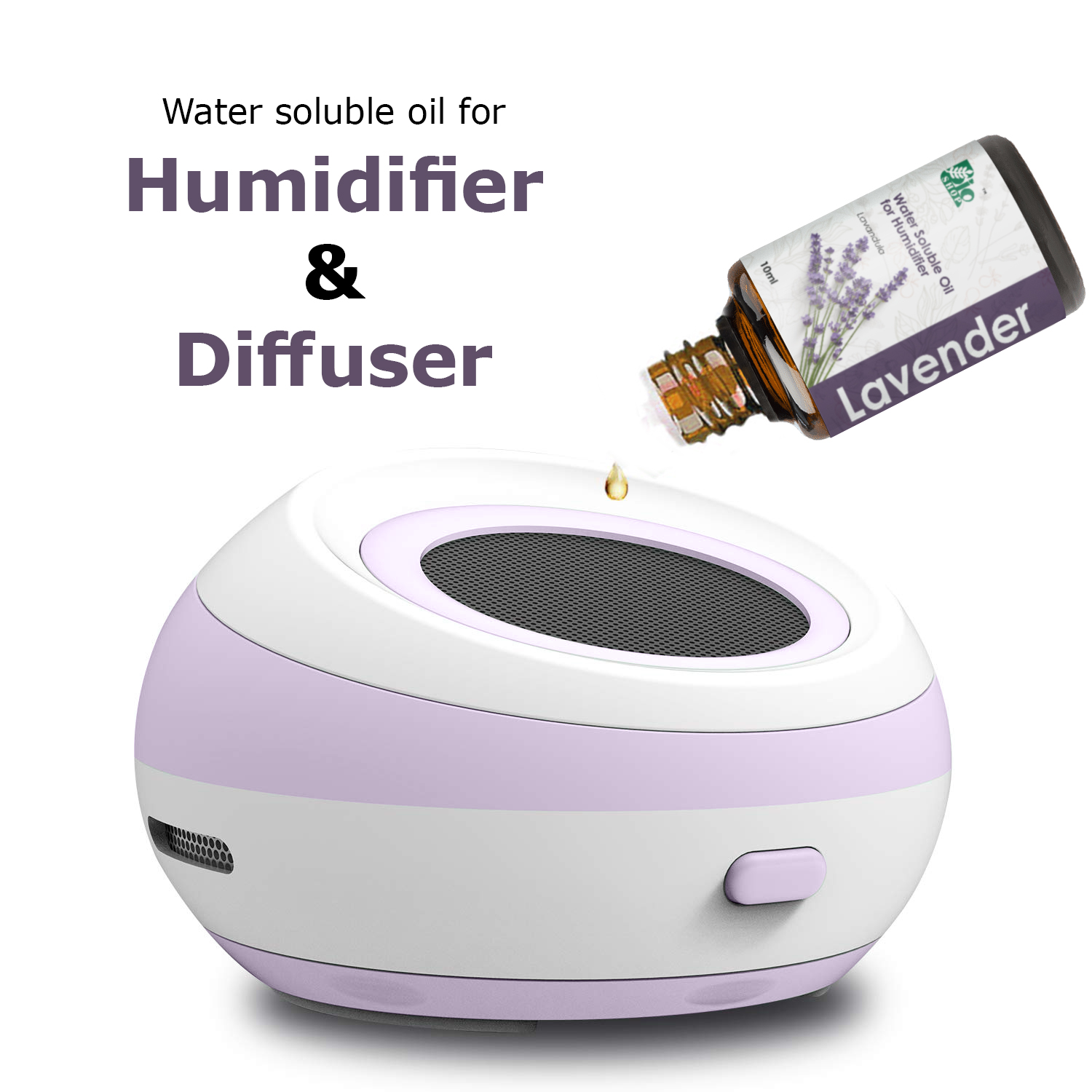 Water-Soluble Lavender Oil for Humidifier Aromatherapy Oil for Diffuser ...