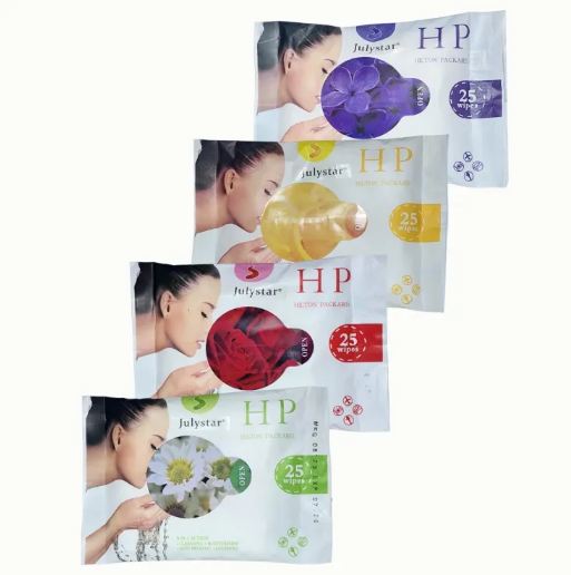Pack pf 1 H P 5 in 1 Action Cleansing & Moisturizing Lavender Wipes ...