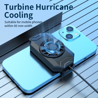 Universal PUBG Cooling Fan Mobile Radiator Noise Reduction Strong Wind ...