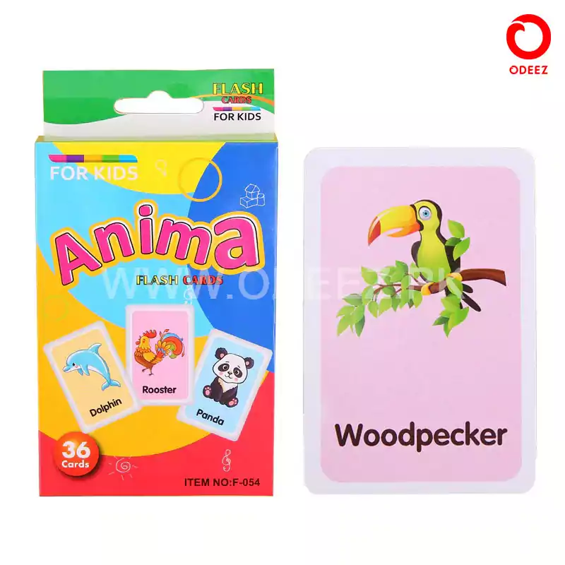 Educational Flashcards - Animals | Daraz.pk
