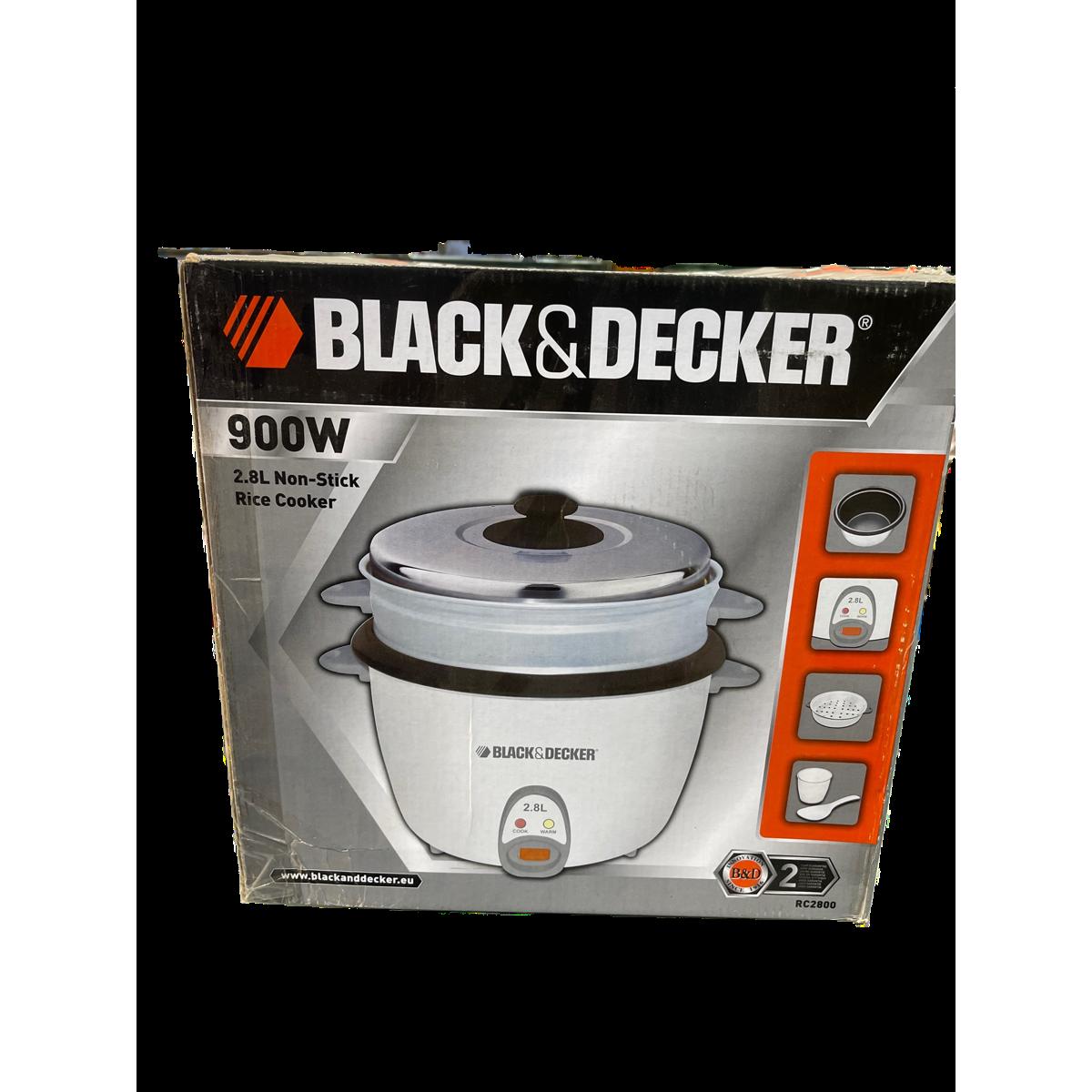 Black and decker large size rice cooker | Daraz.pk