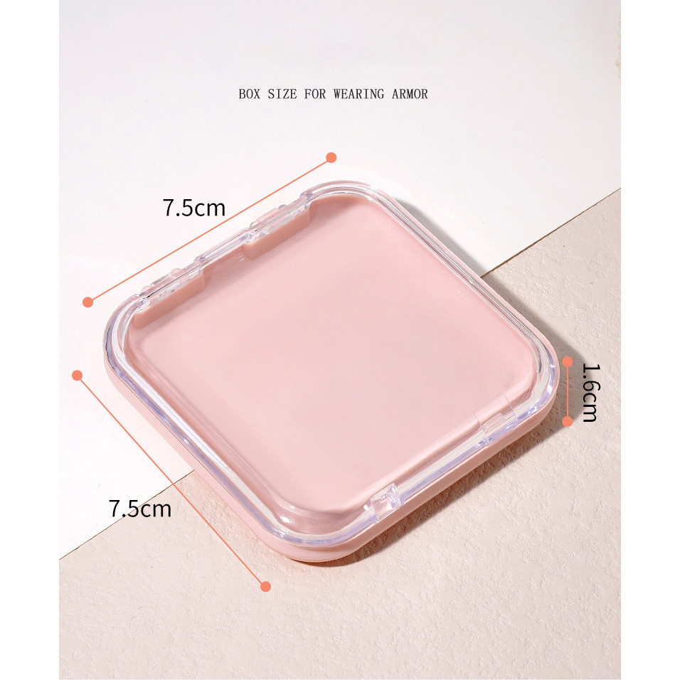 New 2024 Transparent Artificial Nail Box Handmade Nail Storage Box ...