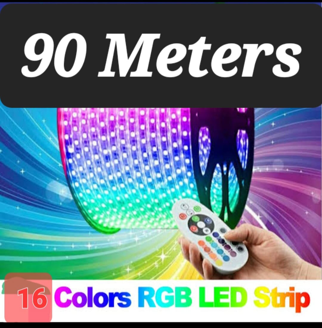 10 Meter to 100 Meter - LED Strip Light Color Changing Remote Control ...